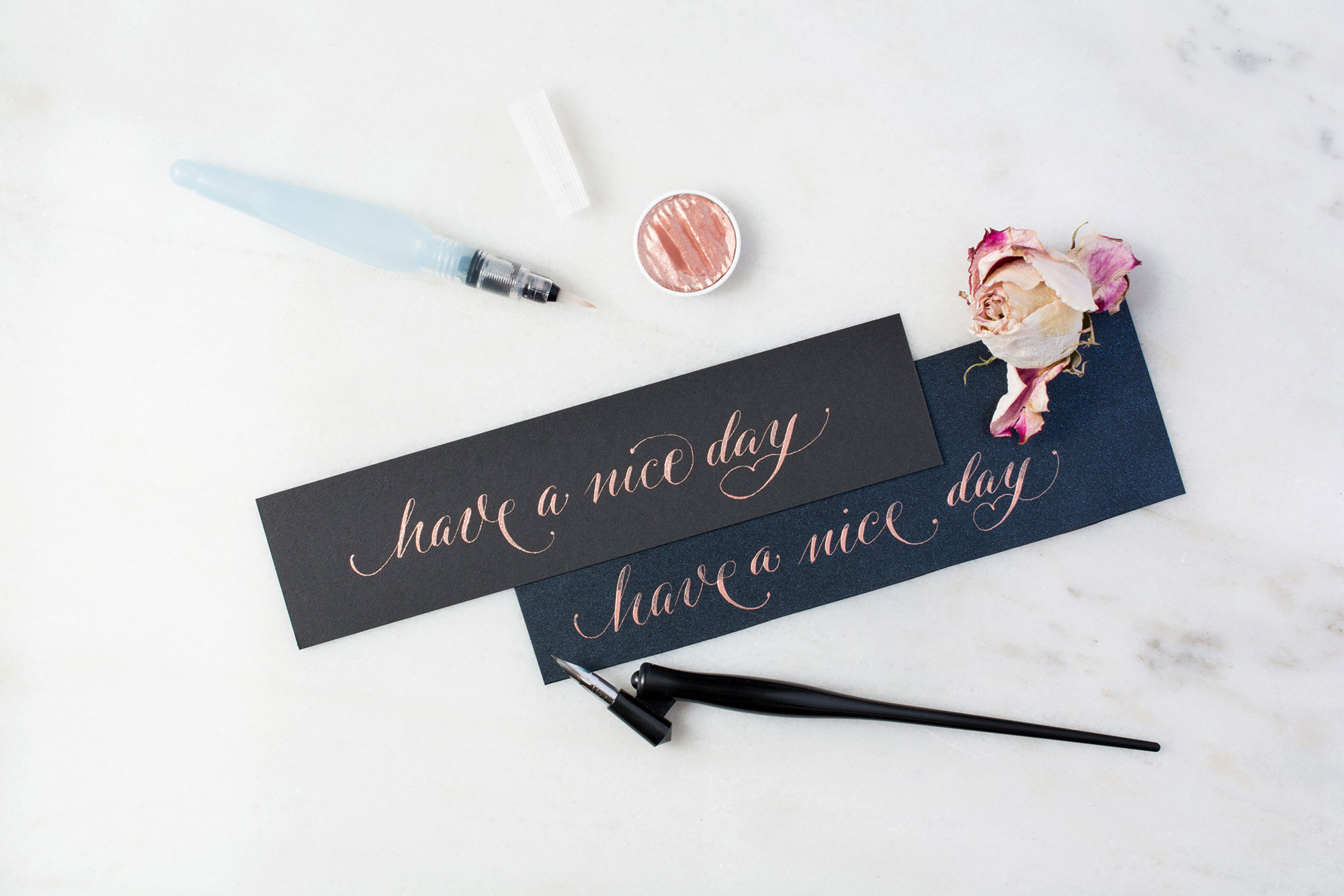 Feine Papeterie. Handlettering. Moderne Kalligrafie. Grafik & Design ...