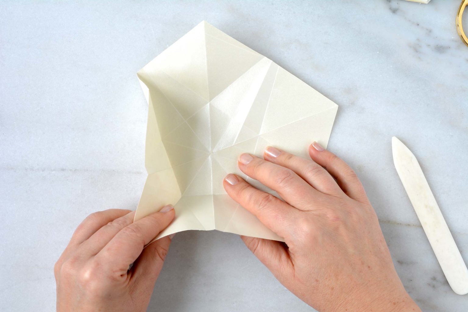 Origami-Papierstern falten mit kostenloser Anleitung - Katja Haas ...