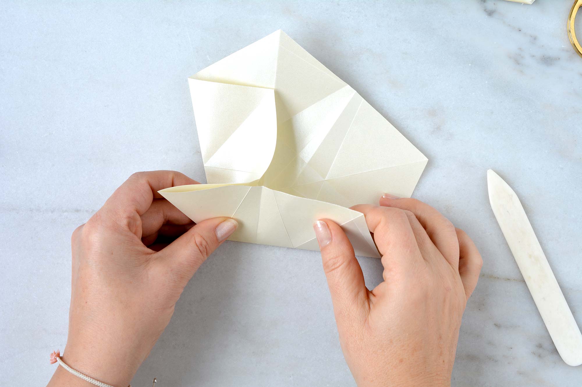 Origami-Papierstern falten mit kostenloser Anleitung - Katja Haas ...