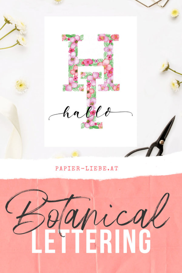 Botanical-Lettering - Katja Haas | PapierLiebe