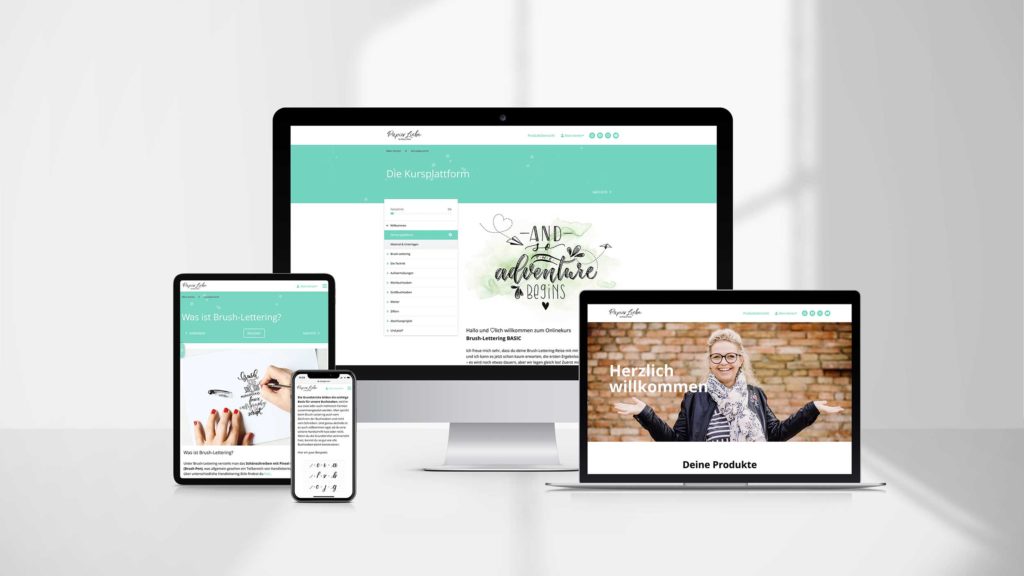 Onlinekurs Brush-Lettering BASIC - Katja Haas | PapierLiebe