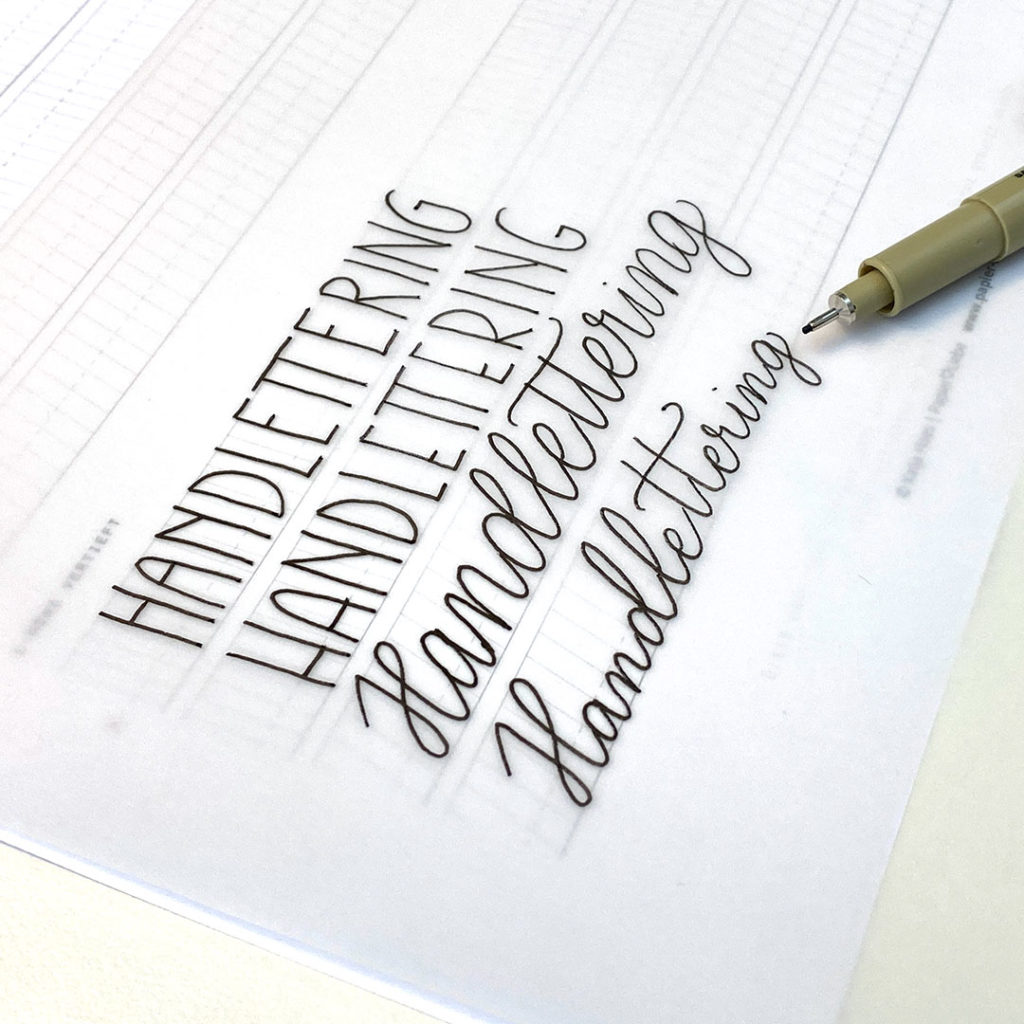 Onlinekurs Handlettering BASIC - Katja Haas | PapierLiebe