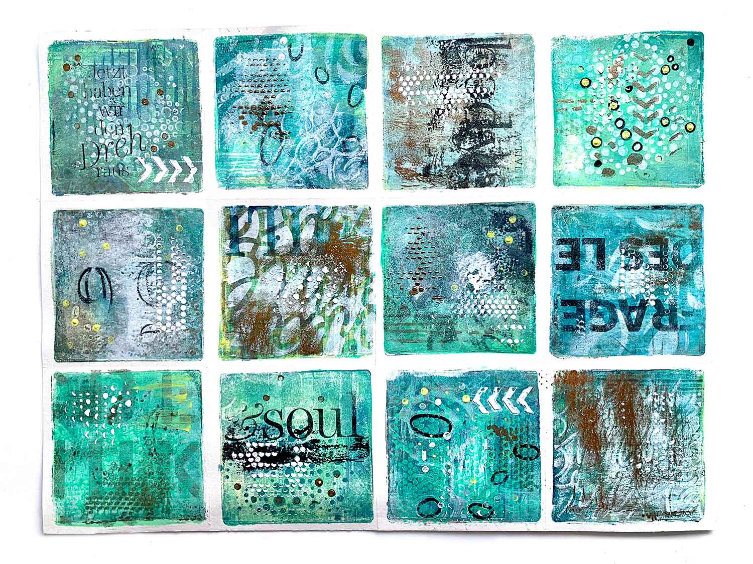 Leporello-Zine: So faltest du ein Minibuch aus einem Blatt Papier ...