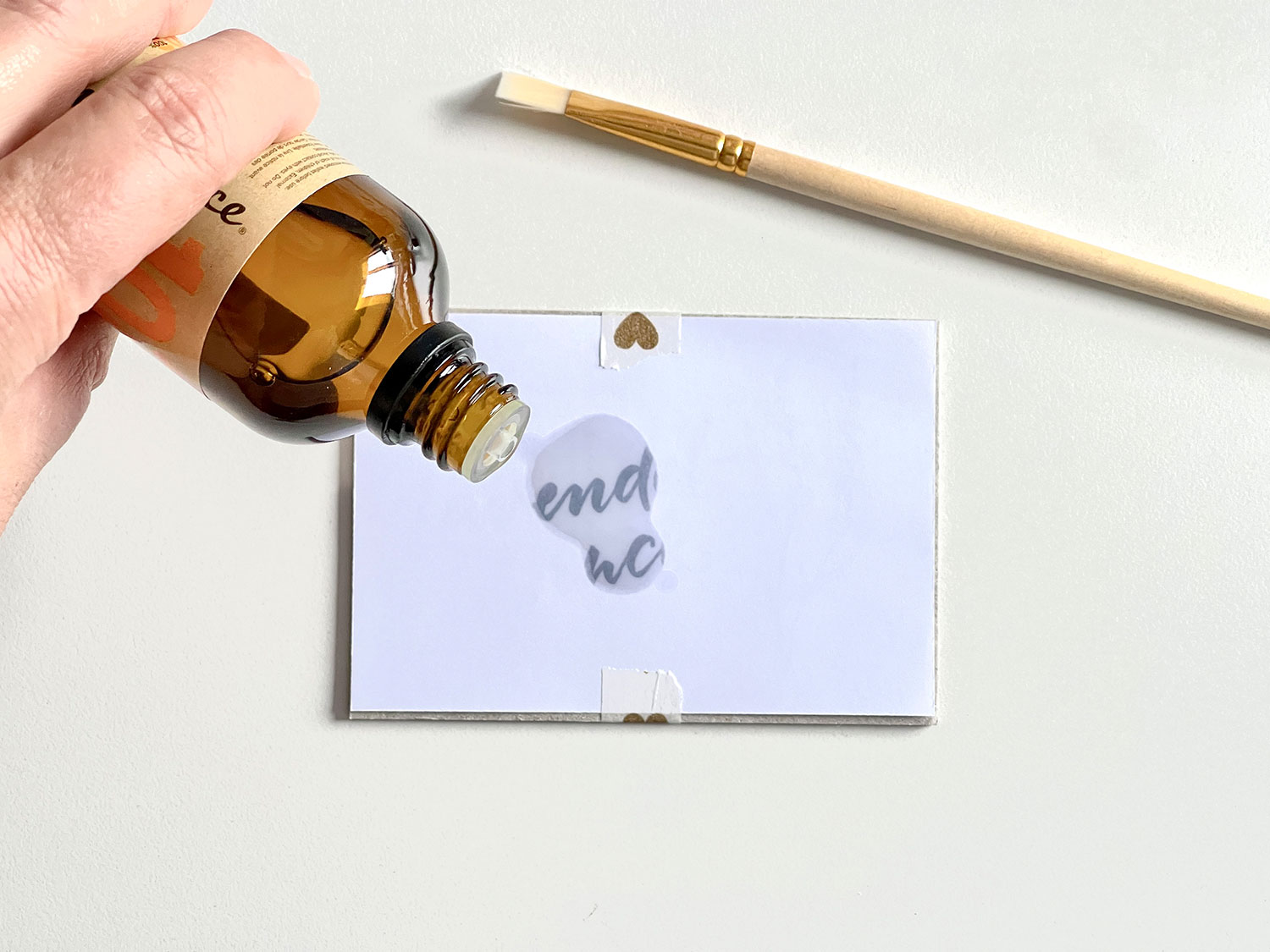 Lavendeldruck auf Papier, Karton und Stoff – Einfache Anleitung