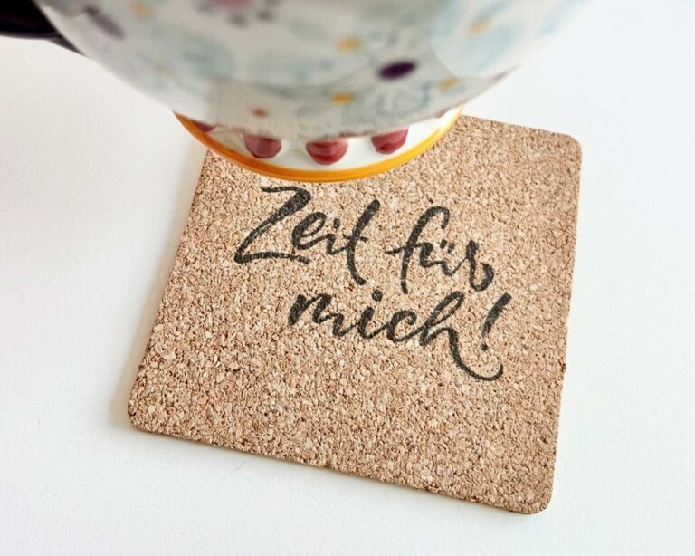 Lavendeldruck auf Papier, Karton und Stoff – Einfache Anleitung